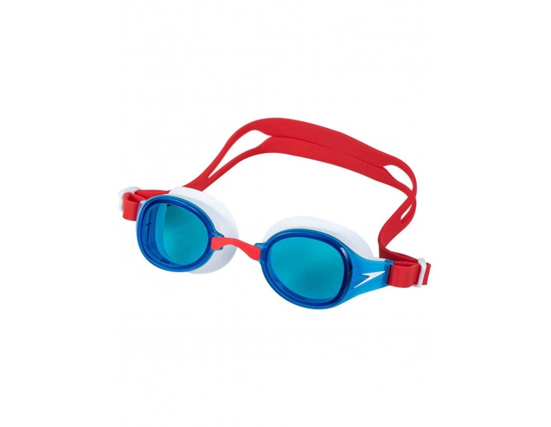 Детски очила за плуване Speedo Hydropure Jr, сини/червени / Gorgona