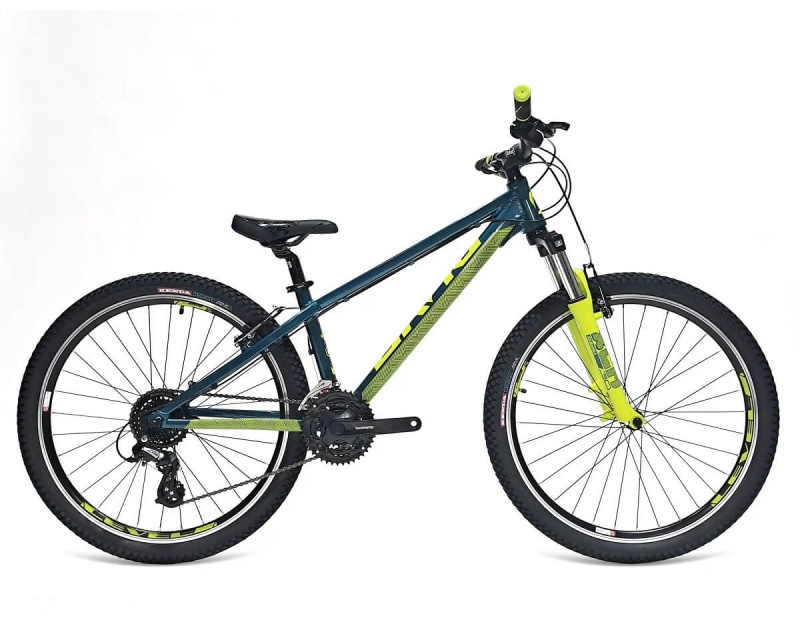 Велосипед Drag C1 Ride AT-38 L-16" син зелен / Gorgona